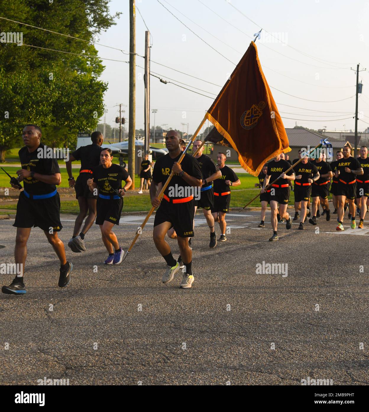 The Warrant Officer Carrer College command team and candidates ...