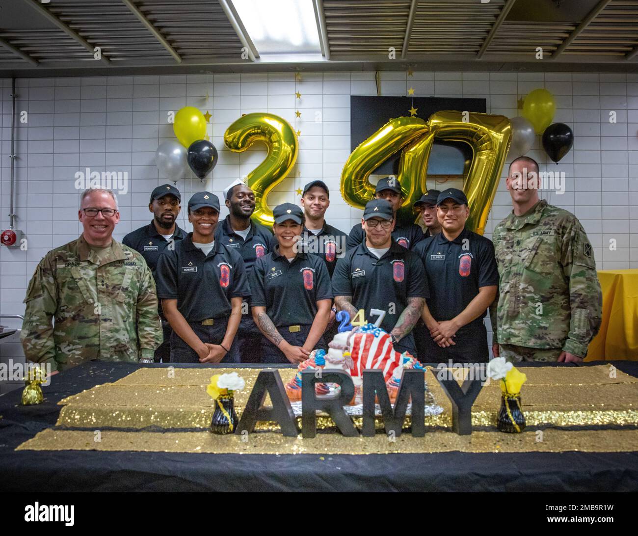U.S. Army Maj. Gen. Greg Brady, Commanding General of the 10th Army Air ...