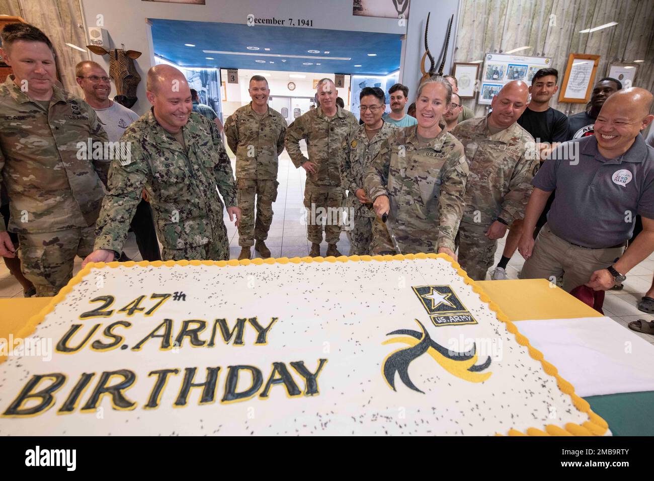 CAMP LEMONNIER, Djibouti (June 14, 2022) U.S. Army Maj. Gen. Jami ...