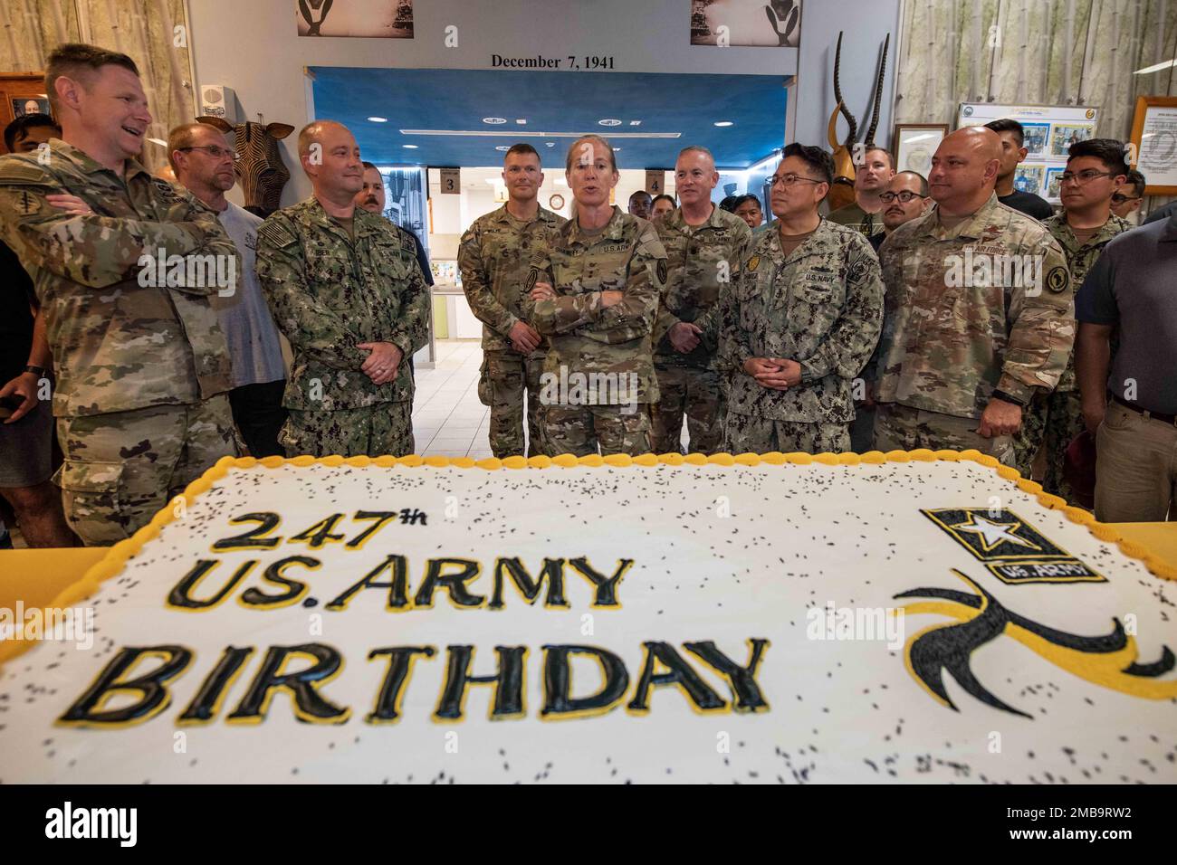 CAMP LEMONNIER, Djibouti (June 14, 2022) U.S. Army Maj. Gen. Jami ...
