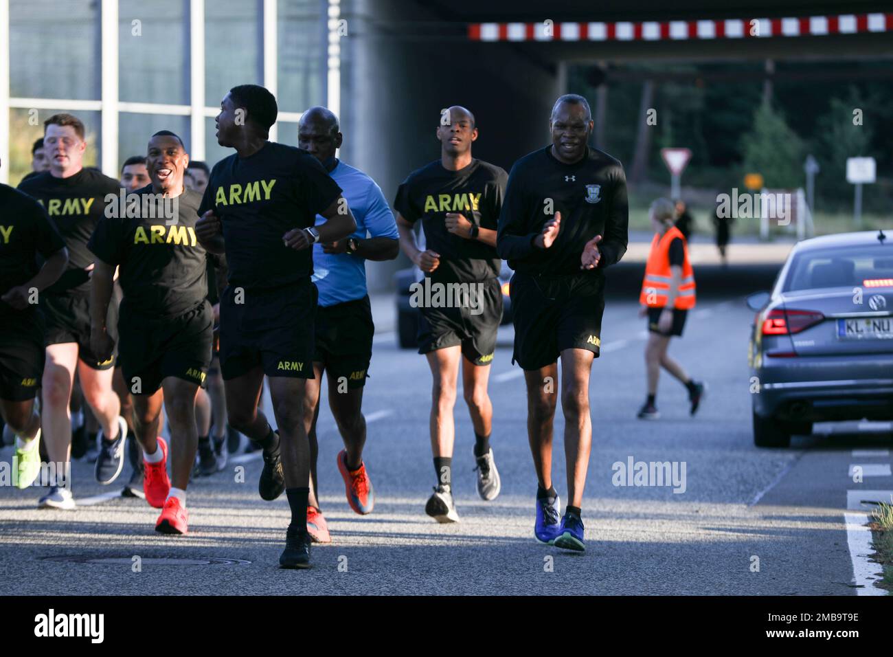 U.S. Army Maj. Gen. James Smith, the 21st Theater Sustainment Command's ...
