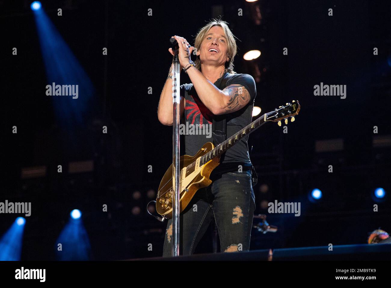 Keith Urban performs during CMA Fest 2022 on Thursday, June 9, 2022, at ...