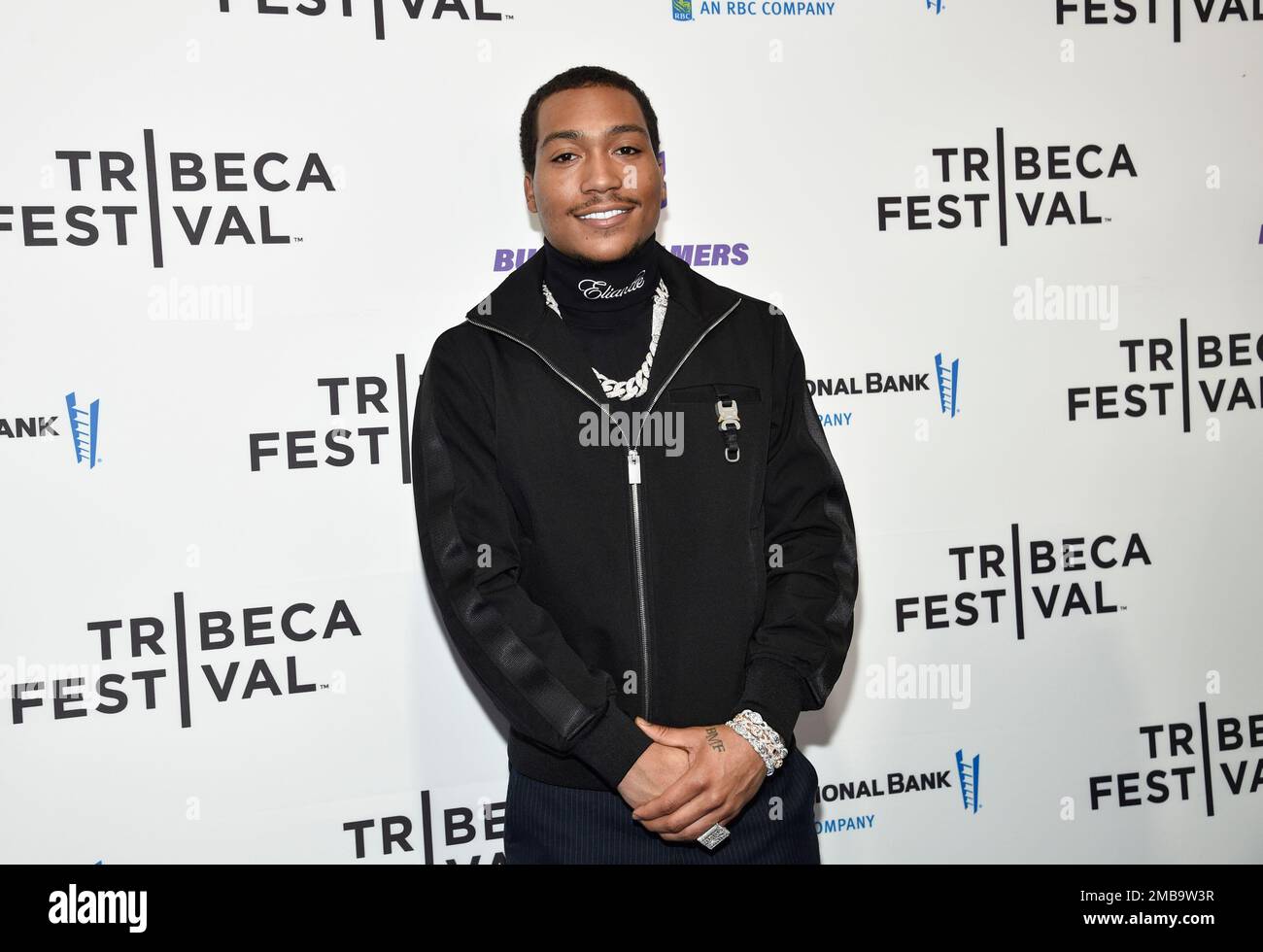 Actor Lil Meech attends the premiere for "Taurus" at the Beacon Theater ...