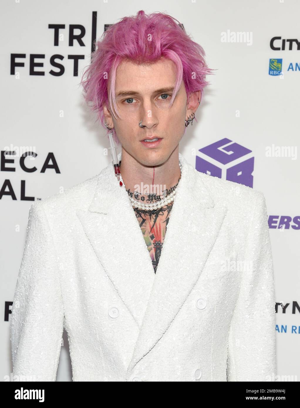 Actor Colson Baker attends the premiere for "Taurus" at the Beacon ...