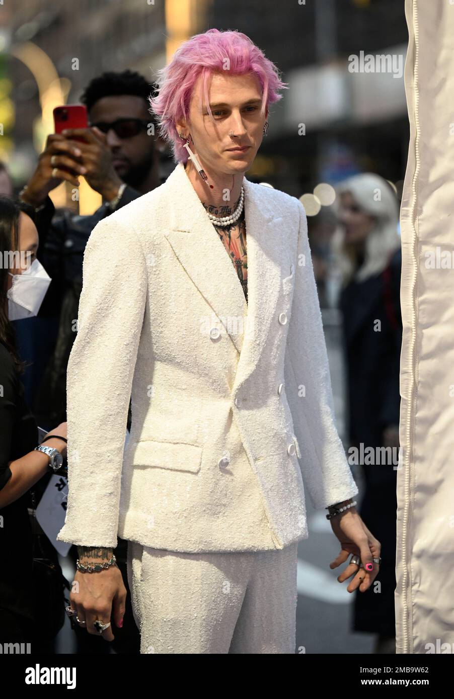 Actor Colson Baker attends the premiere for "Taurus" at the Beacon ...