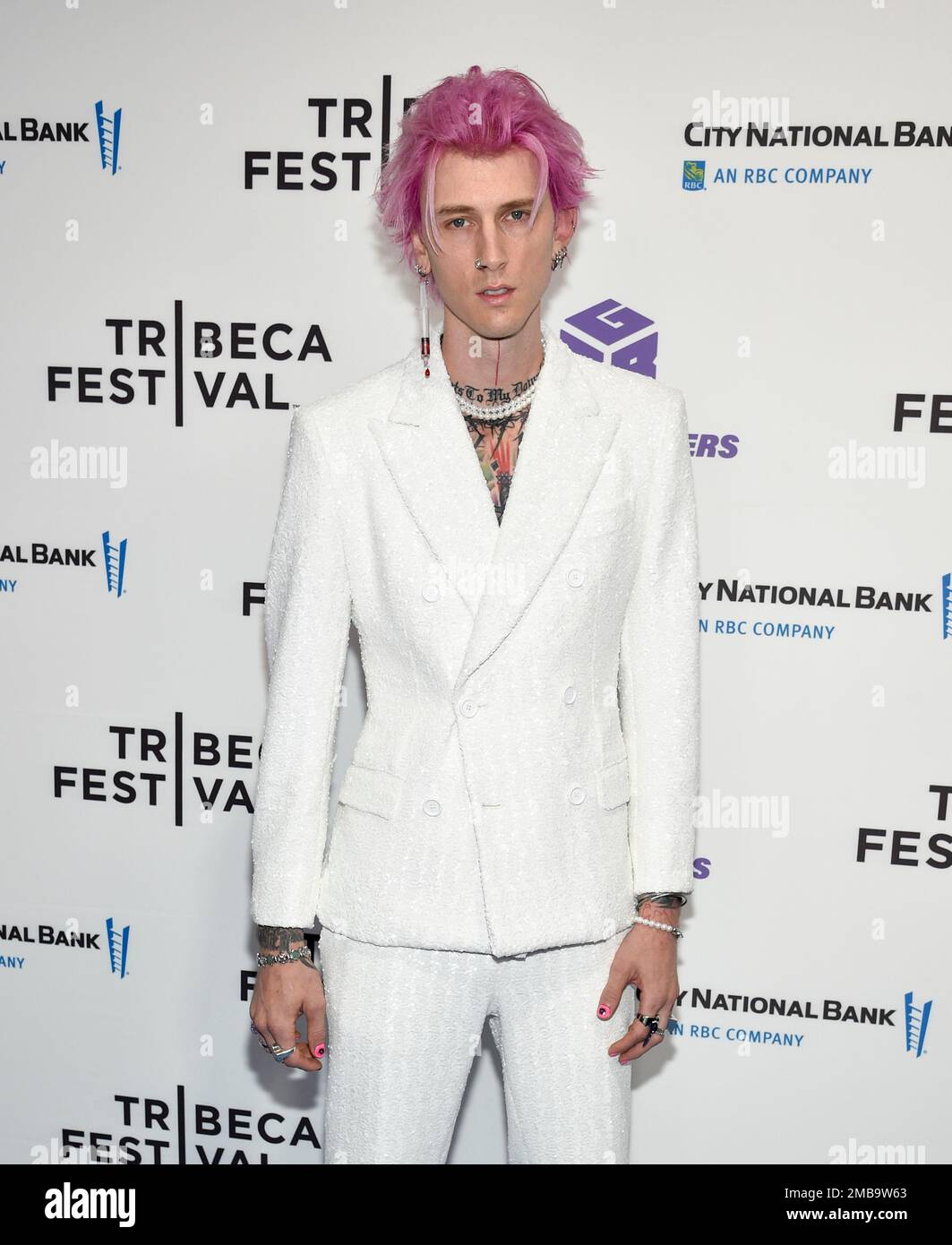 Actor Colson Baker attends the premiere for "Taurus" at the Beacon ...
