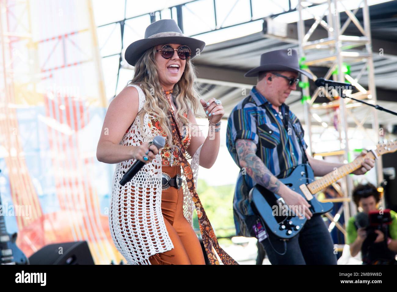 Lainey Wilson performs during CMA Fest 2022 on Thursday, June 8, 2022 ...