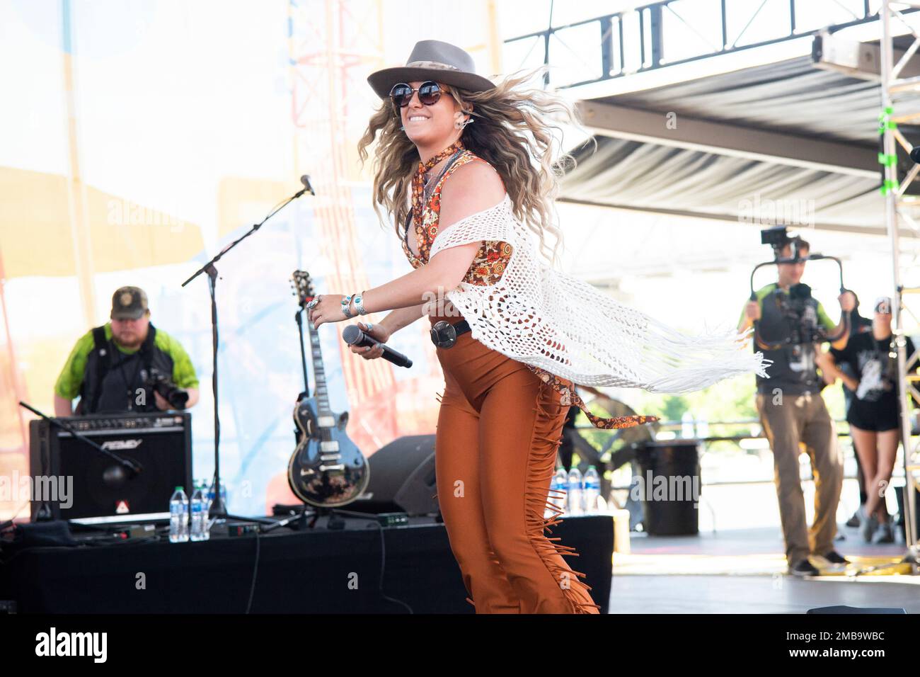 Lainey Wilson performs during CMA Fest 2022 on Thursday, June 8, 2022 ...