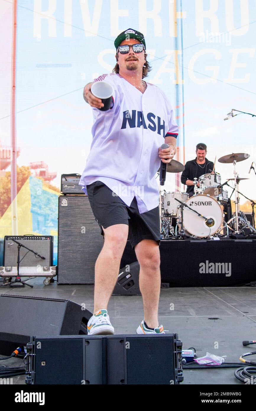 HARDY performs during CMA Fest 2022 on Thursday, June 8, 2022, at the ...