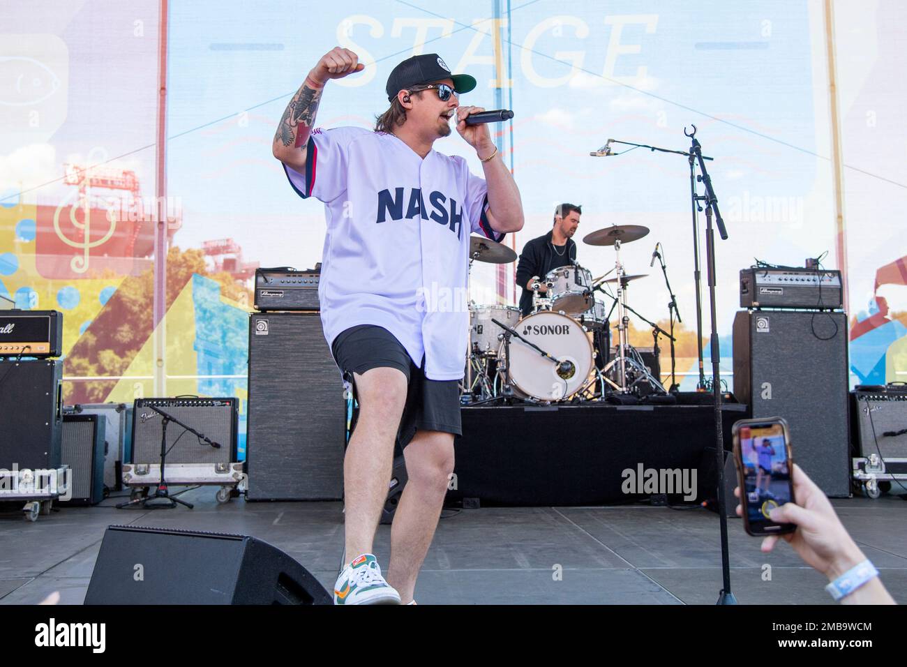 HARDY performs during CMA Fest 2022 on Thursday, June 8, 2022, at the ...