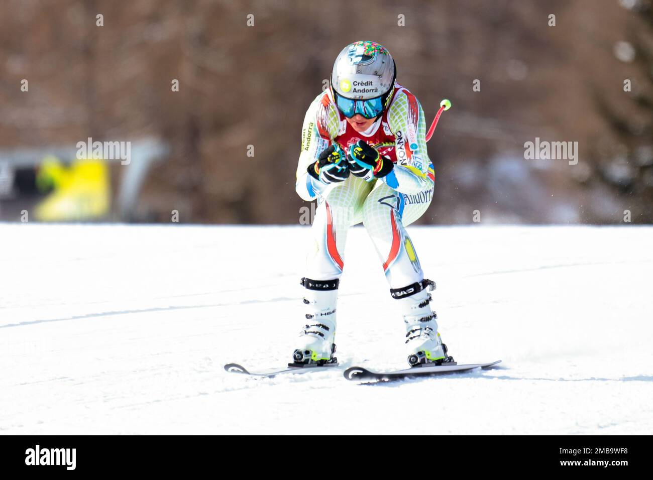 Italy. 20th Jan, 2023. MORENO CANDE (AND) during 2023 Audi FIS Ski ...