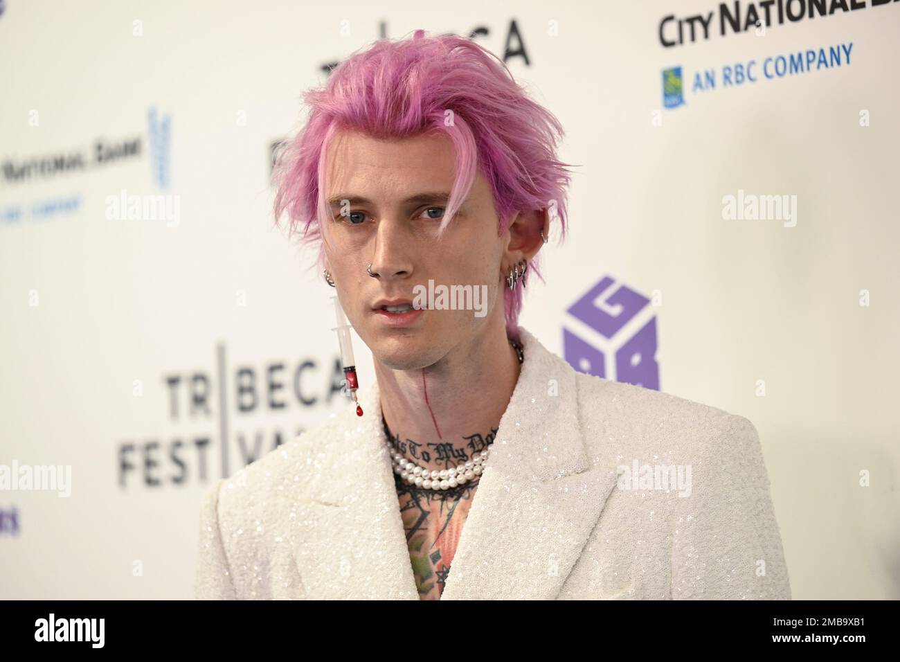 Actor Colson Baker attends the premiere for "Taurus" at the Beacon ...