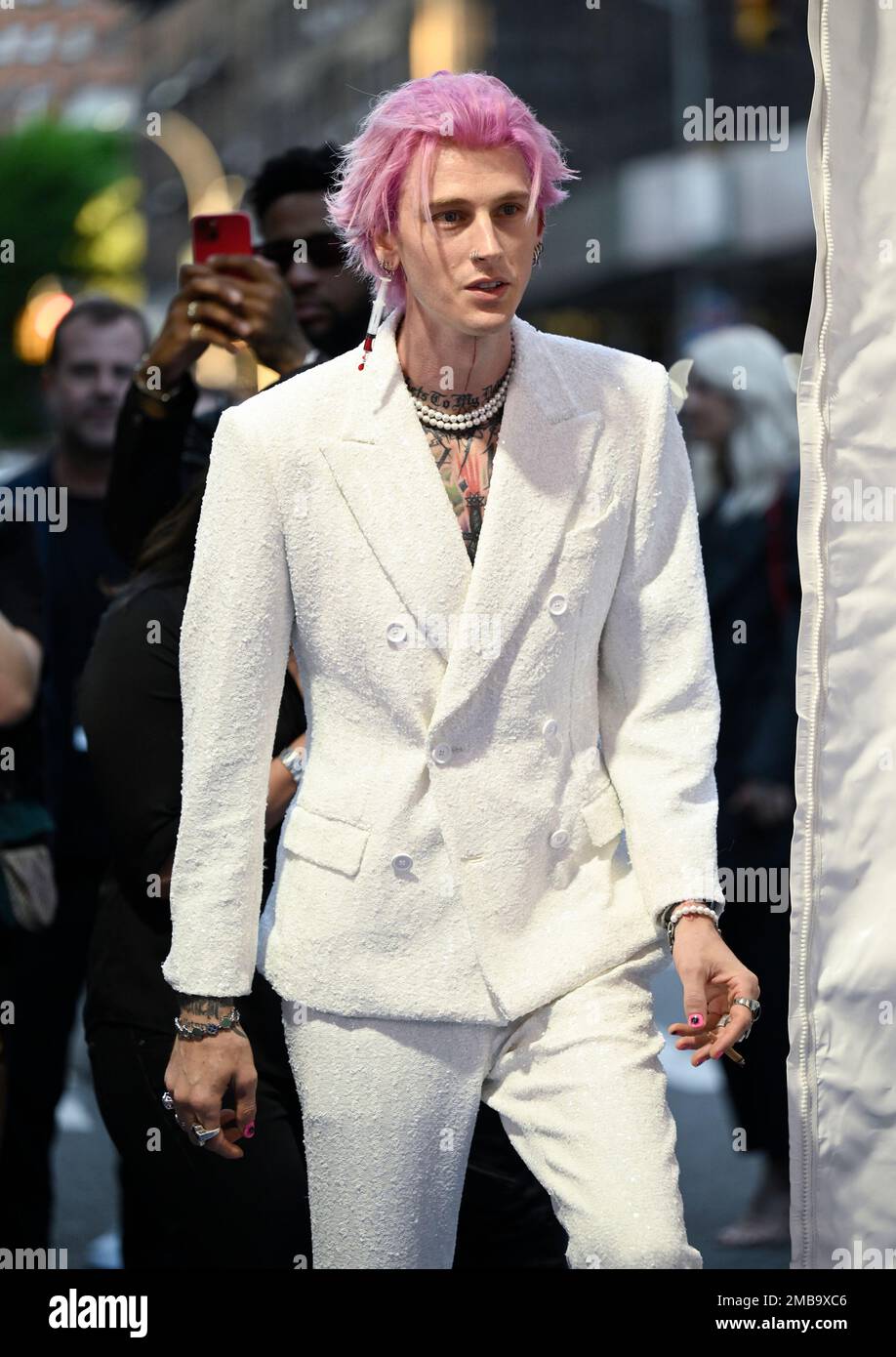 Actor Colson Baker attends the premiere for "Taurus" at the Beacon ...