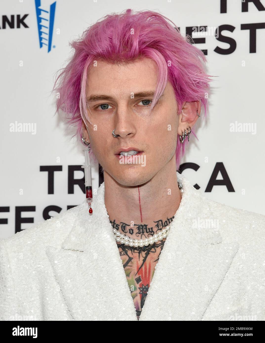 Actor Colson Baker attends the premiere for "Taurus" at the Beacon ...