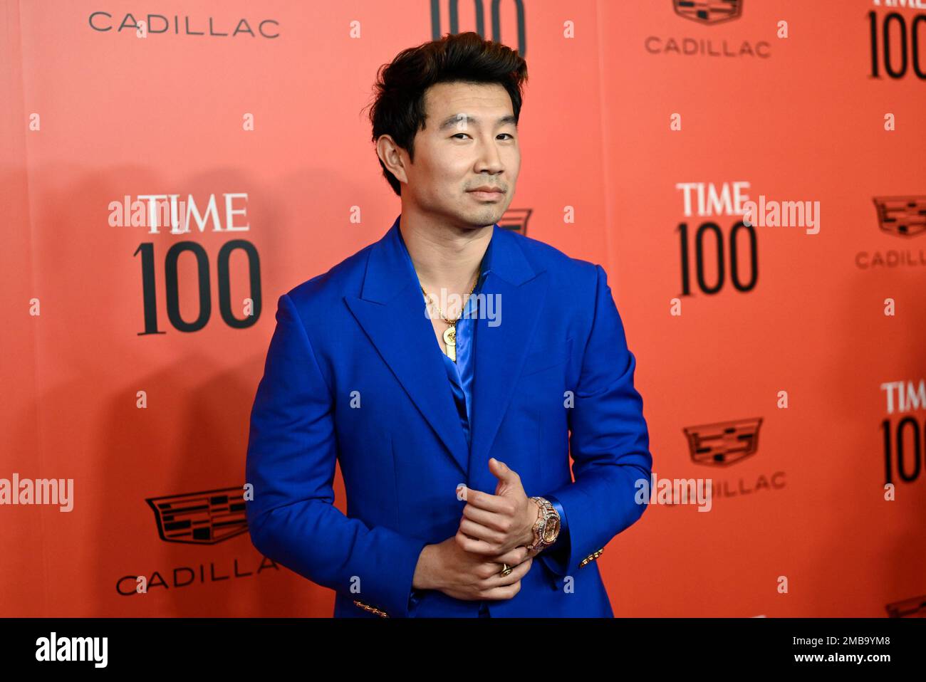 Simu Liu attends the TIME100 Gala celebrating the 100 most influential ...
