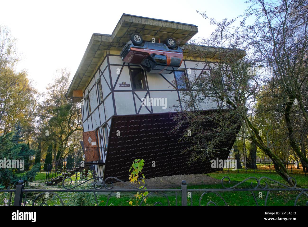 Russia, Kaliningrad, October 30, 2022.Exhibition installation form ...