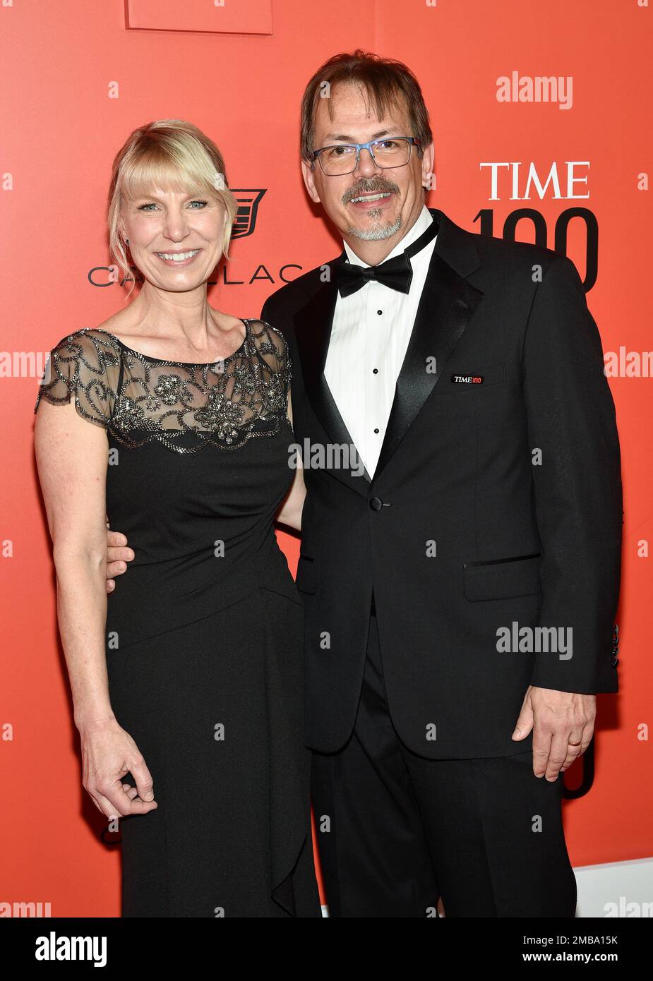 Dr Evan Eichler, right, and wife attend the TIME100 Gala celebrating ...