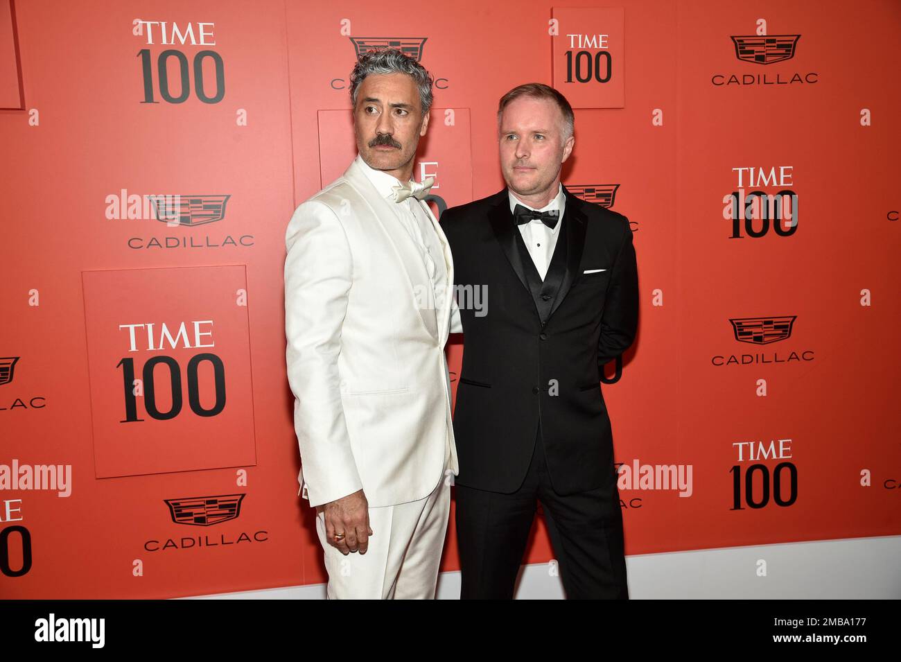 Taika Waititi, left, and Stuart Rutherford attend the TIME100 Gala celebrating the 100 most ...