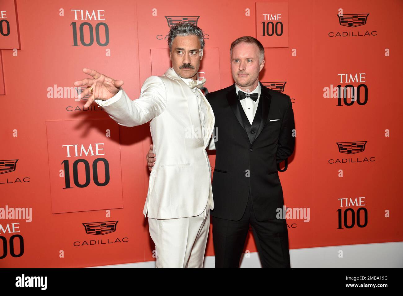 Taika Waititi, left, and Stuart Rutherford attend the TIME100 Gala ...