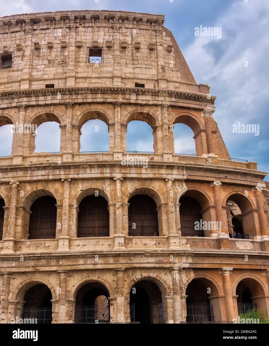 Exterior of the famous Colosseum in Rome, Italy Stock Photo - Alamy