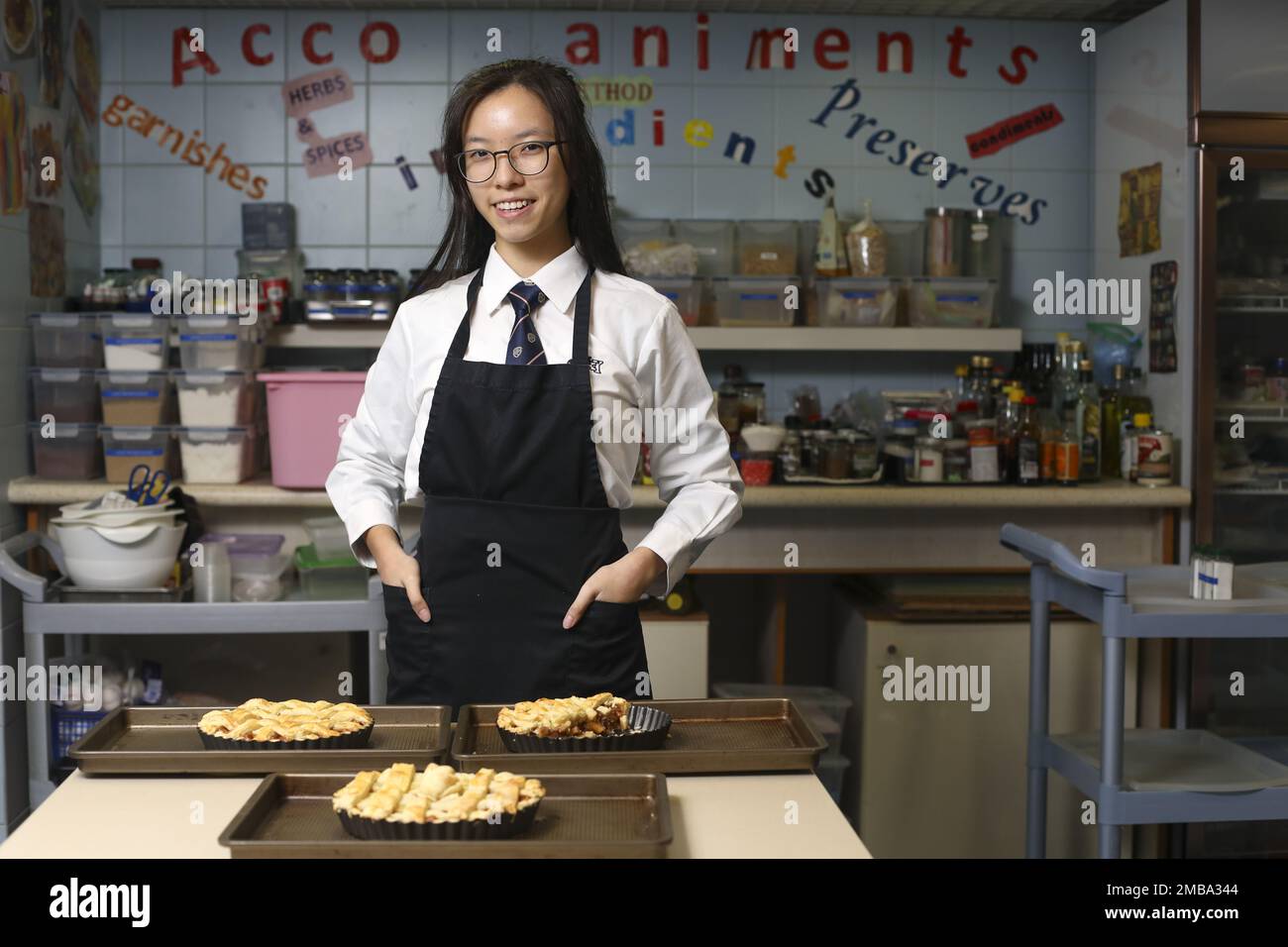 Student of PLK Choi Kai Yau School Alicia Lin, 16, winner of Top in the ...