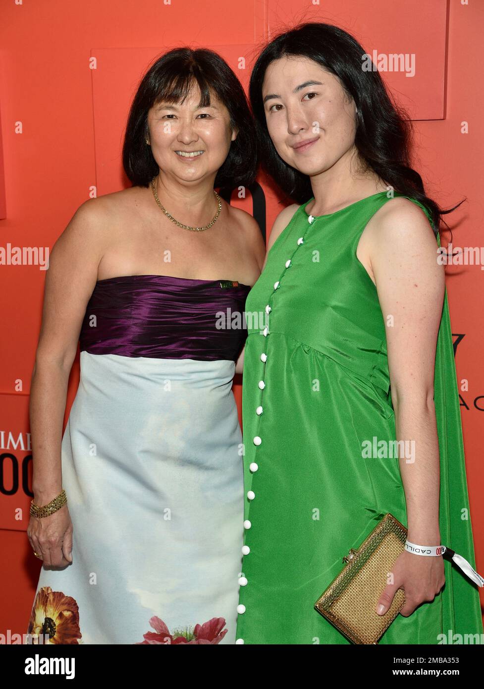 Designer Maya Lin, left, and daughter India Wolf attend the TIME100 ...