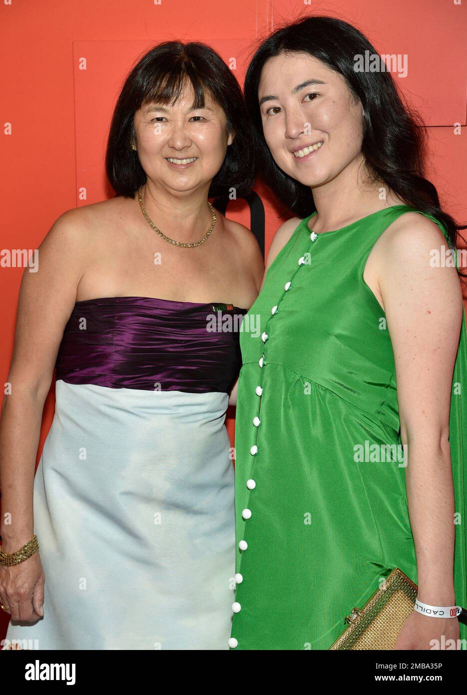 Designer Maya Lin, left, and daughter India Wolf attend the TIME100 ...