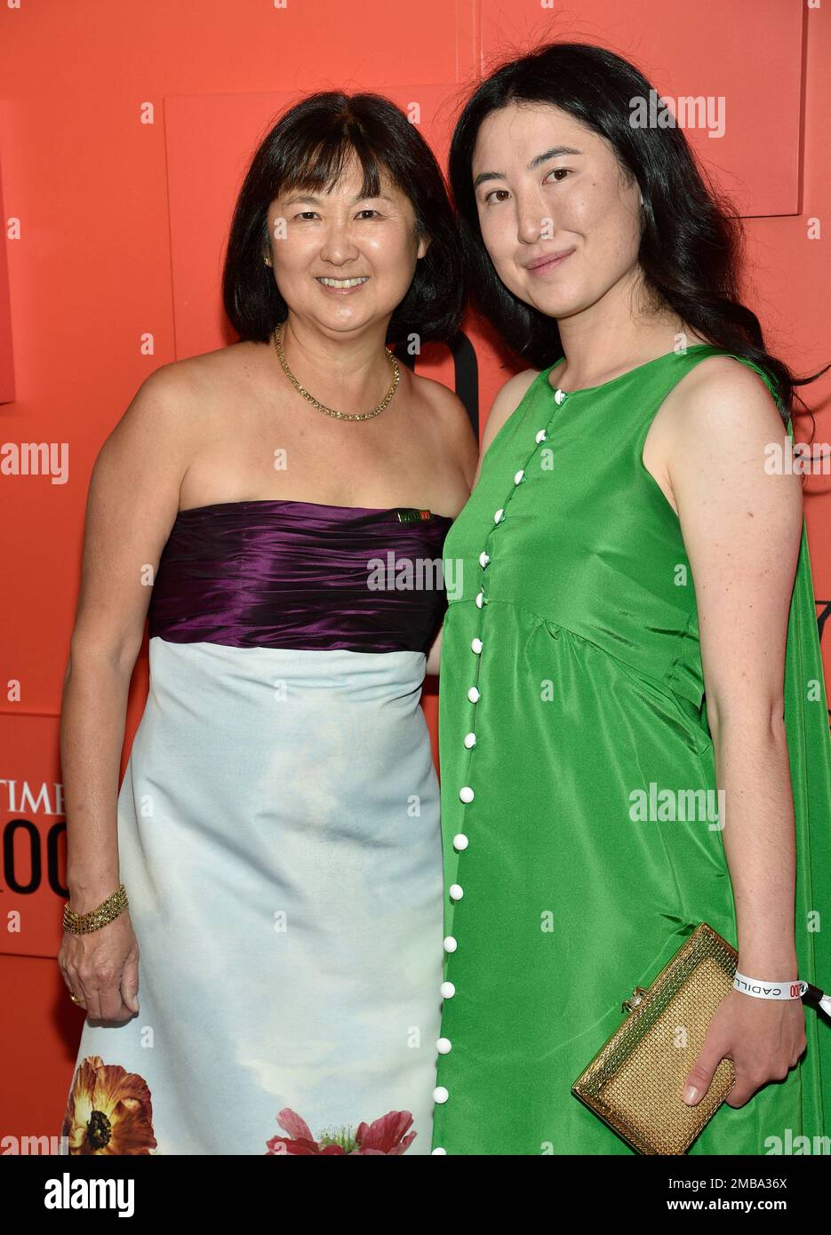 Designer Maya Lin, left, and daughter India Wolf attend the TIME100 ...