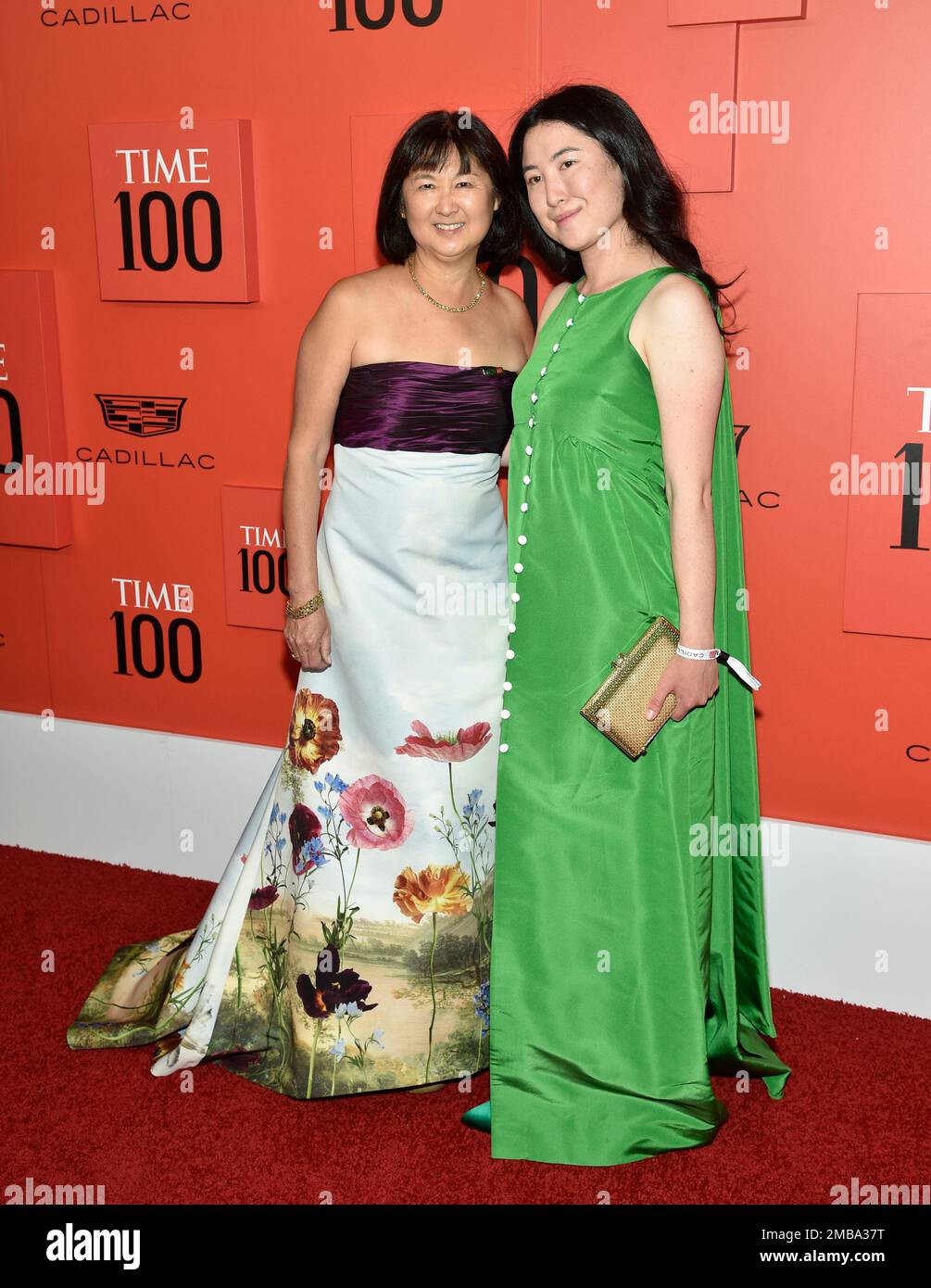 Designer Maya Lin, left, and daughter India Wolf attend the TIME100 ...
