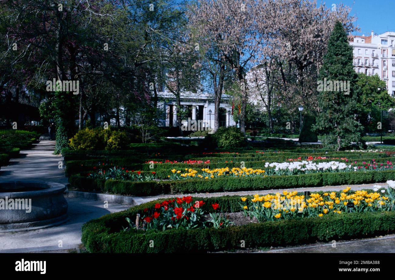 Royal Botanic Gardens, Madrid, Spain Stock Photo - Alamy