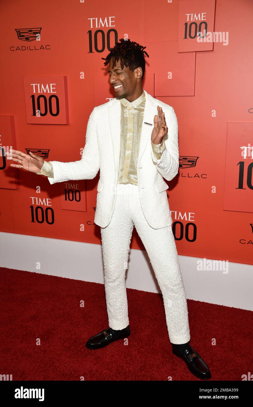 Jon Batiste attends the TIME100 Gala celebrating the 100 most ...