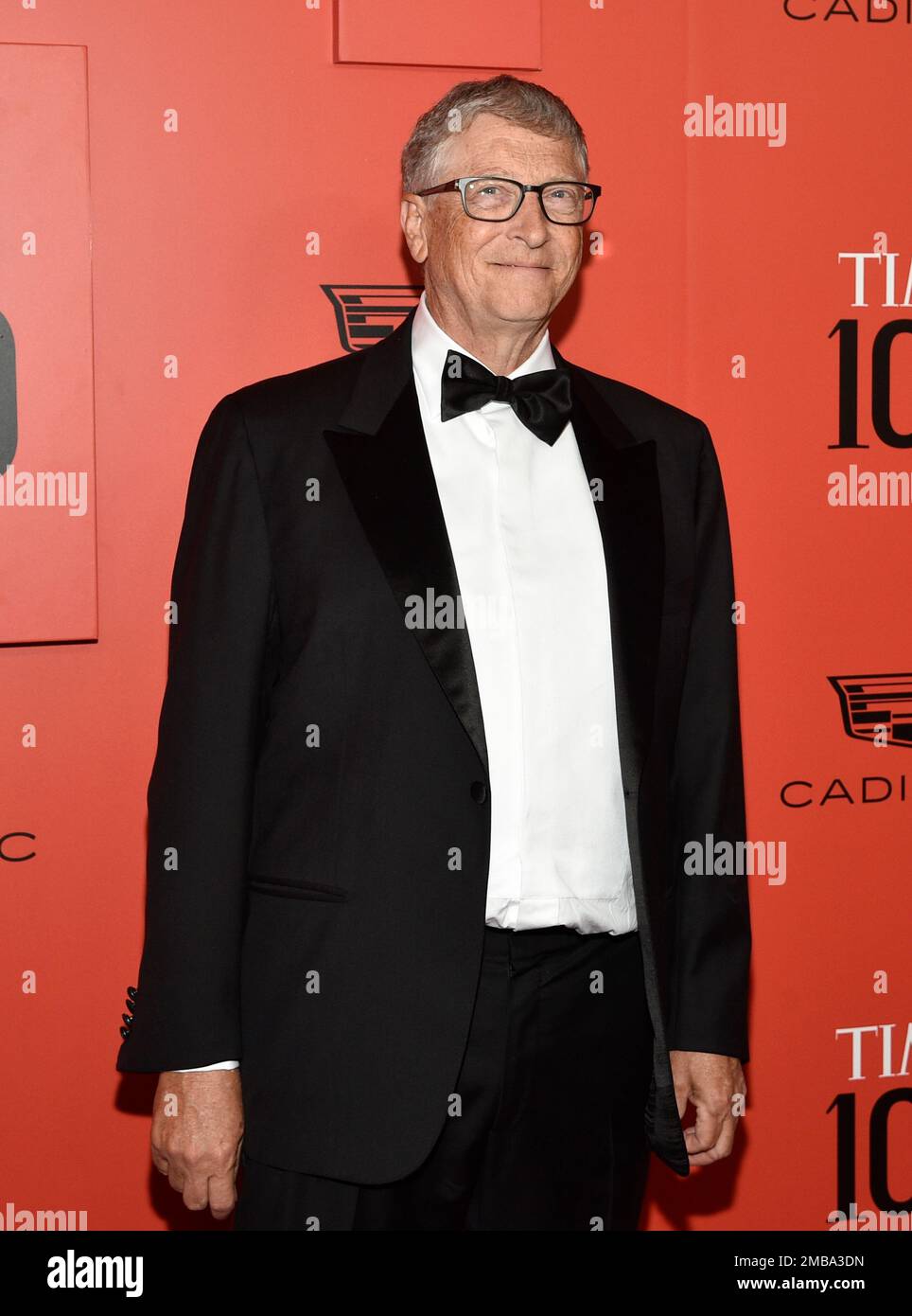 Bill Gates attends the TIME100 Gala celebrating the 100 most ...