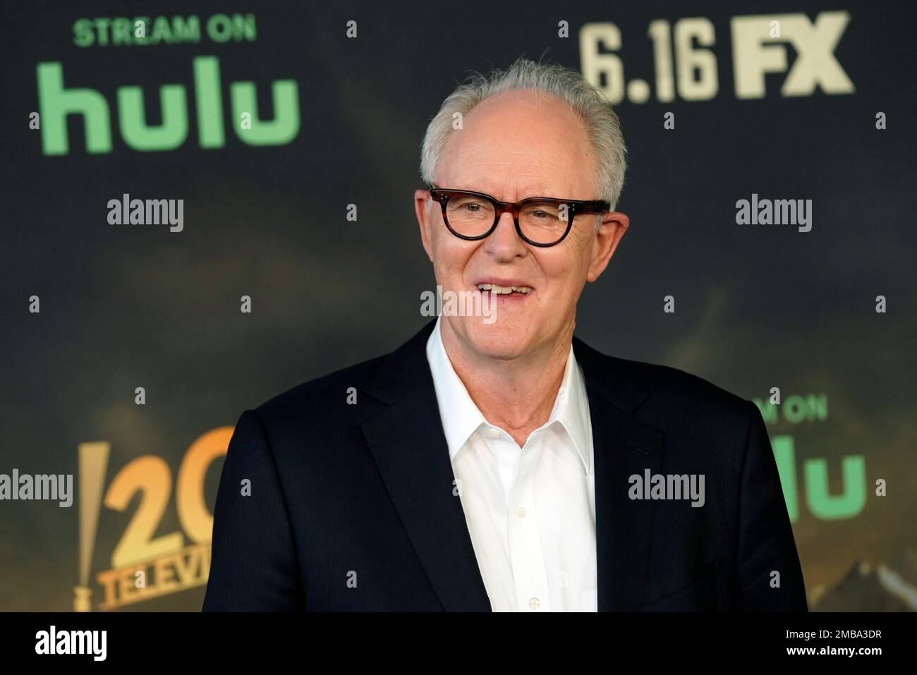 Actor John Lithgow poses at the premiere of the first season of the FX ...