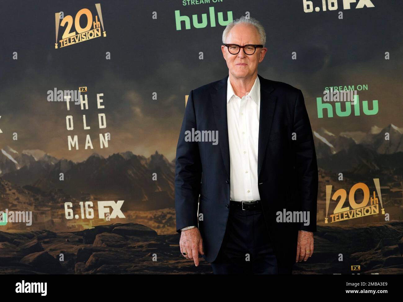Actor John Lithgow poses at the premiere of the first season of the FX ...