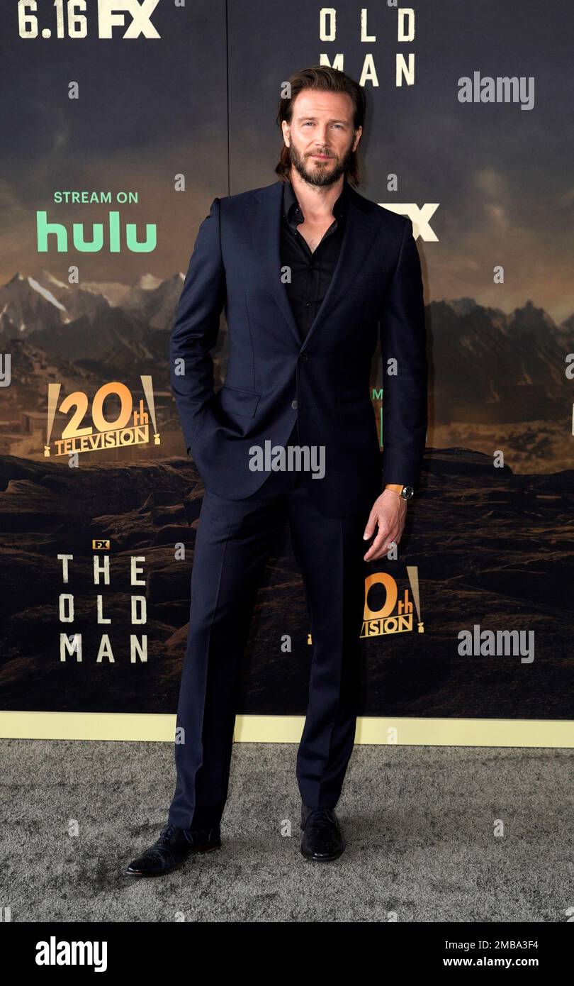 Actor Bill Heck poses at the premiere of the first season of the FX ...