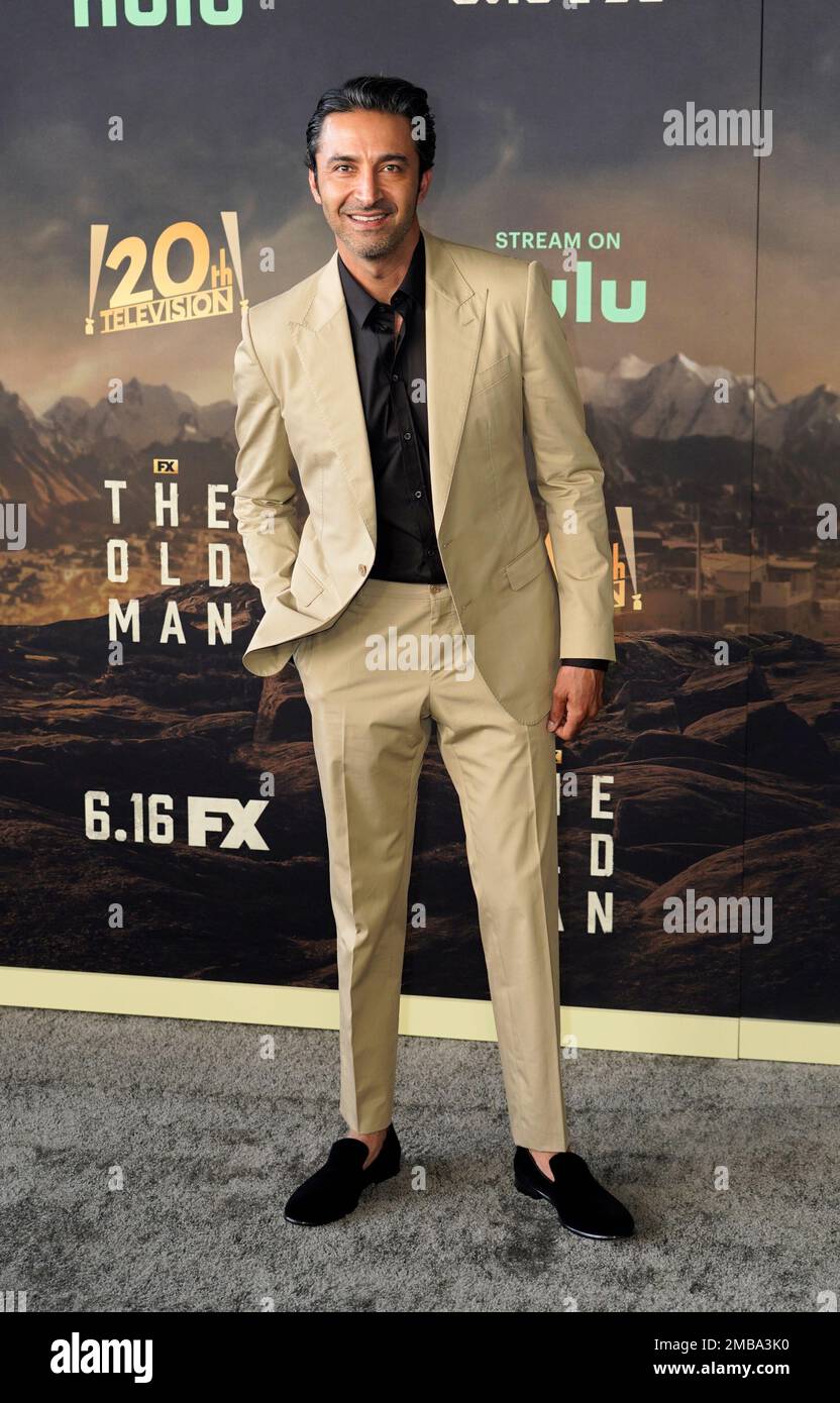 Actor Pej Vahdat poses at the premiere of the first season of the FX ...