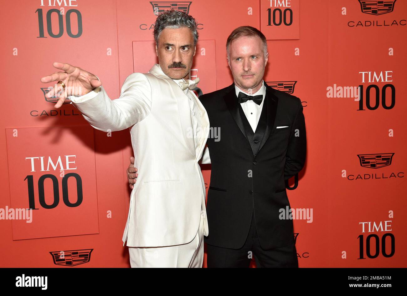 Taika Waititi, left, and Stuart Rutherford attend the TIME100 Gala celebrating the 100 most ...
