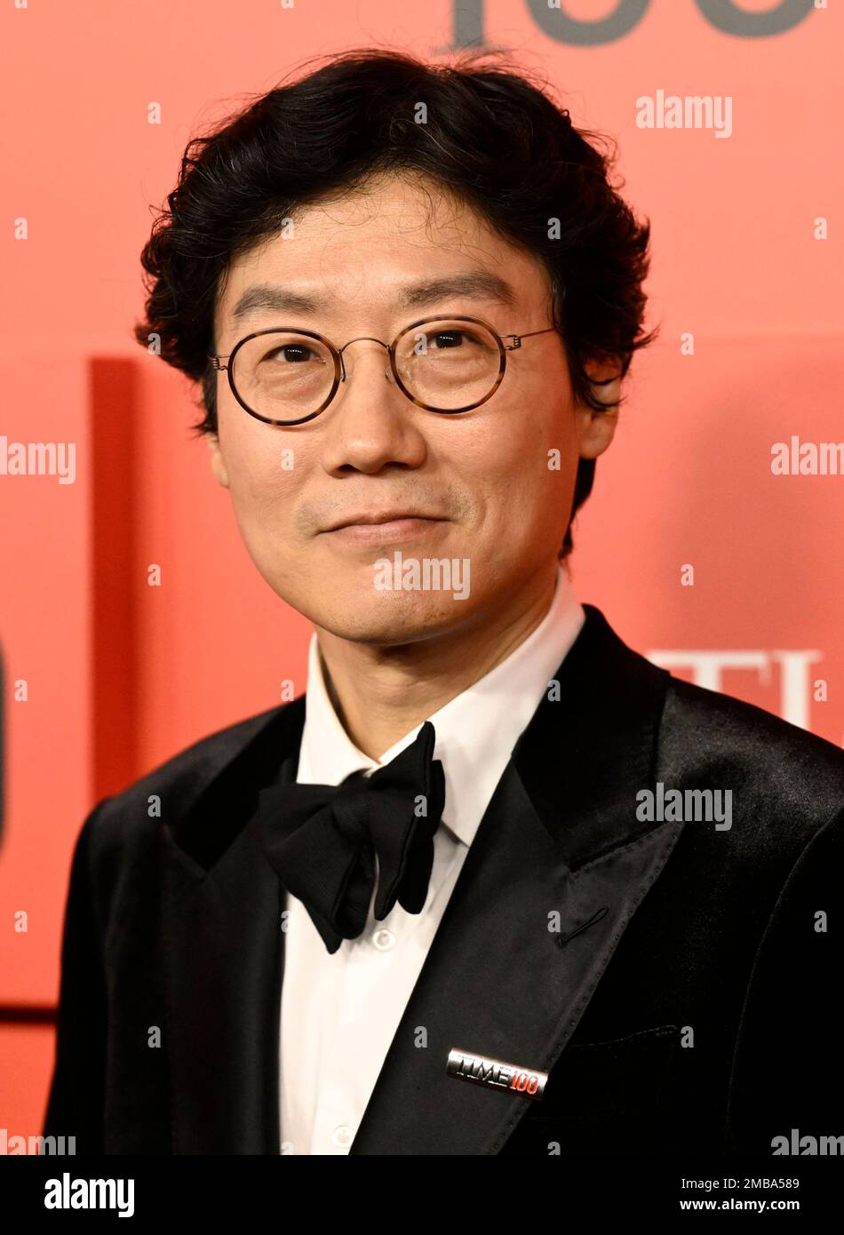 Hwang Dong-hyuk attends the TIME100 Gala celebrating the 100 most ...