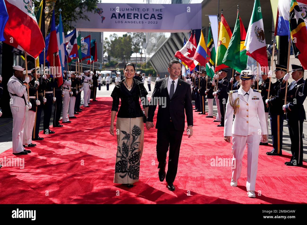 Rodrigo Chaves Robles, President of the Republic of Costa Rica & Mrs ...