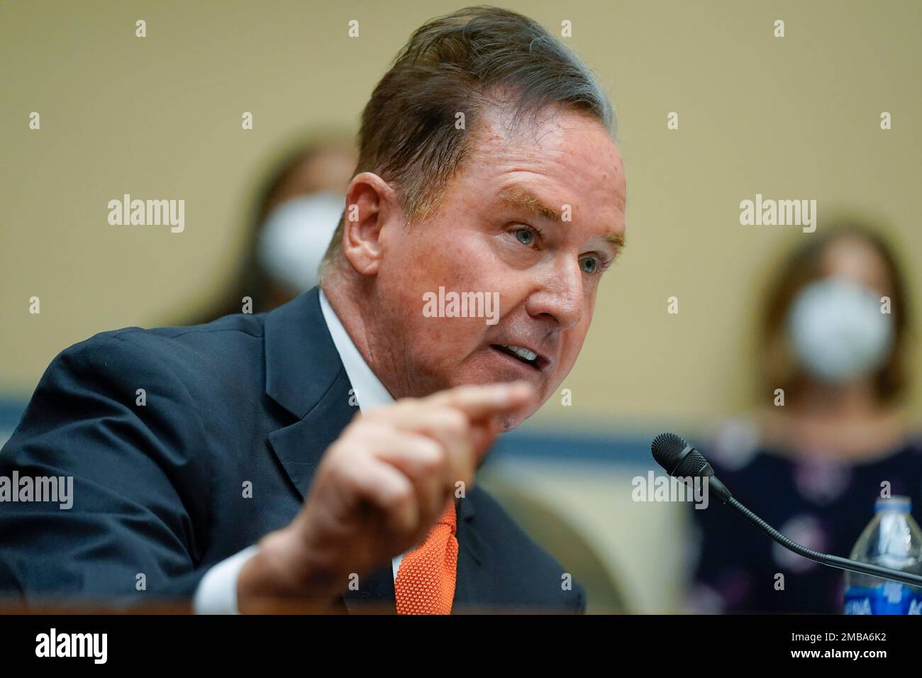 Rep. Brian Higgins, D-N.Y., speaks during a House Committee on ...