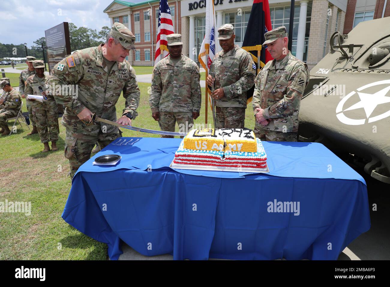 Soldiers of the 3rd Infantry Division Soldiers, from left, Col. Ryan ...
