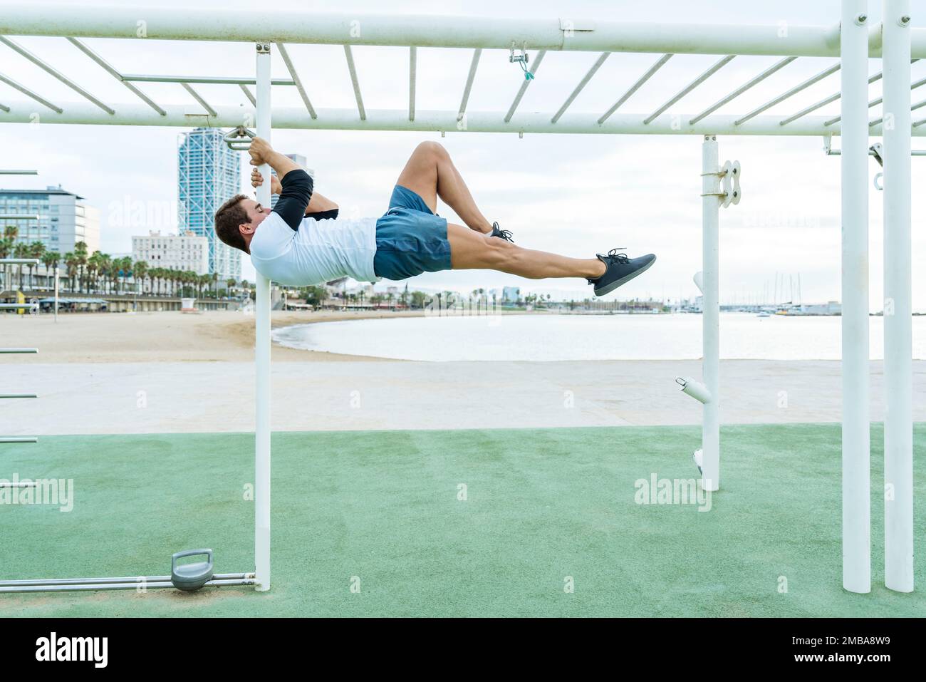Calisthenics pose hi-res stock photography and images - Alamy