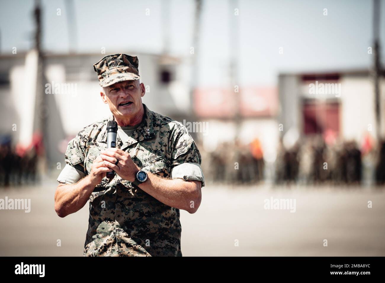 U.S. Marine Corps Maj. Gen. Roger B. Turner, 1st Marine Division ...