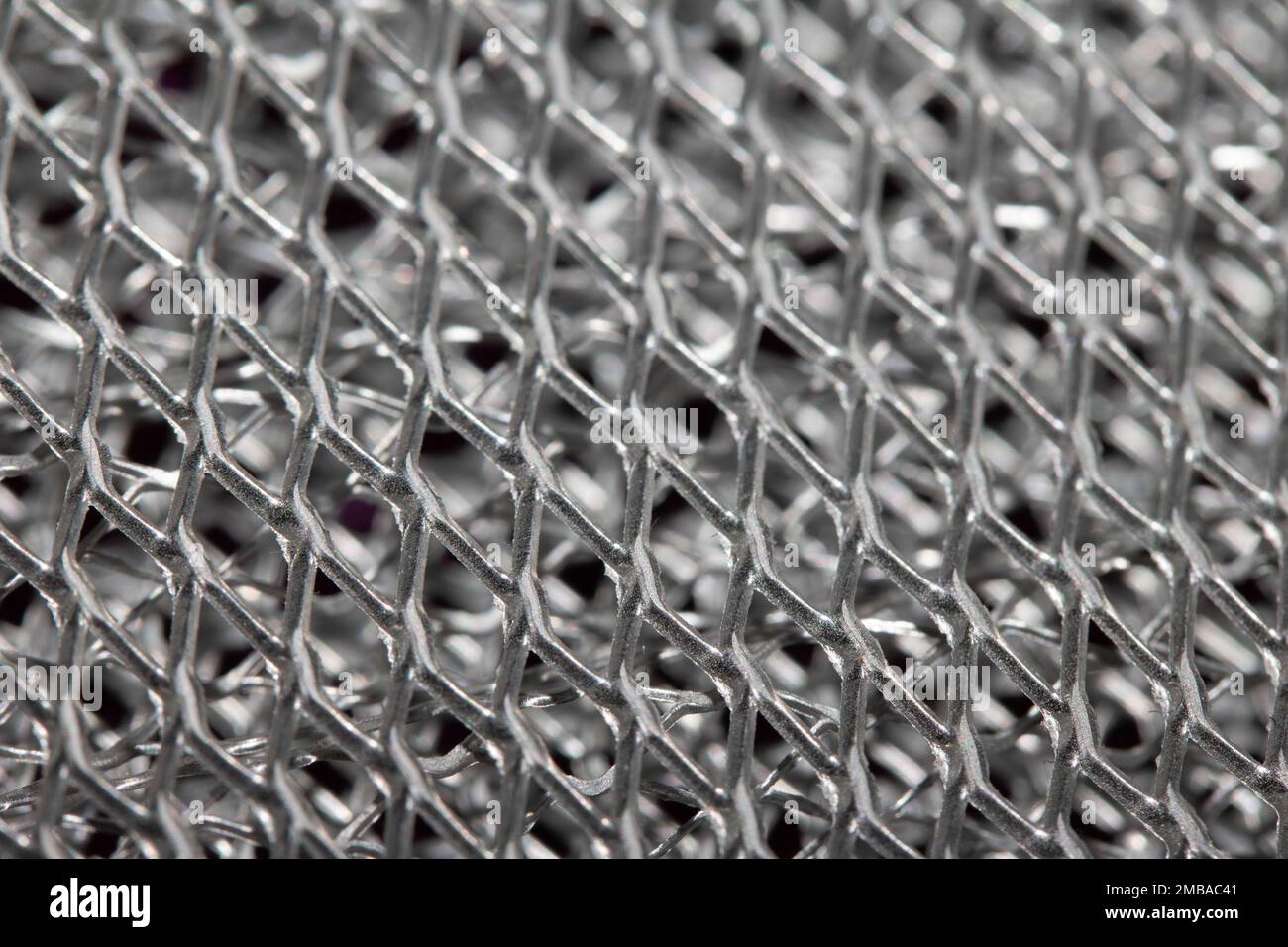 A Wire Mesh Close Up Steel Surface for Background Stock Photo - Alamy