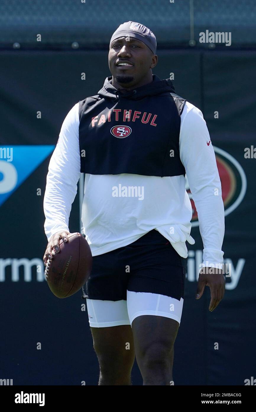 San Francisco 49ers wide receiver Deebo Samuel at the NFL football team ...