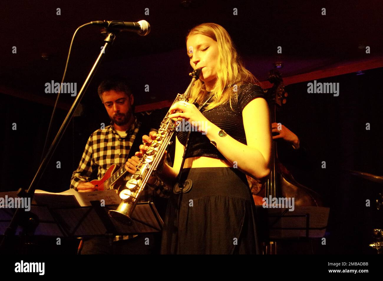 Emma Rawicz, Emma Rawicz Quintet, Verdict Jazz Club, Brighton, East ...