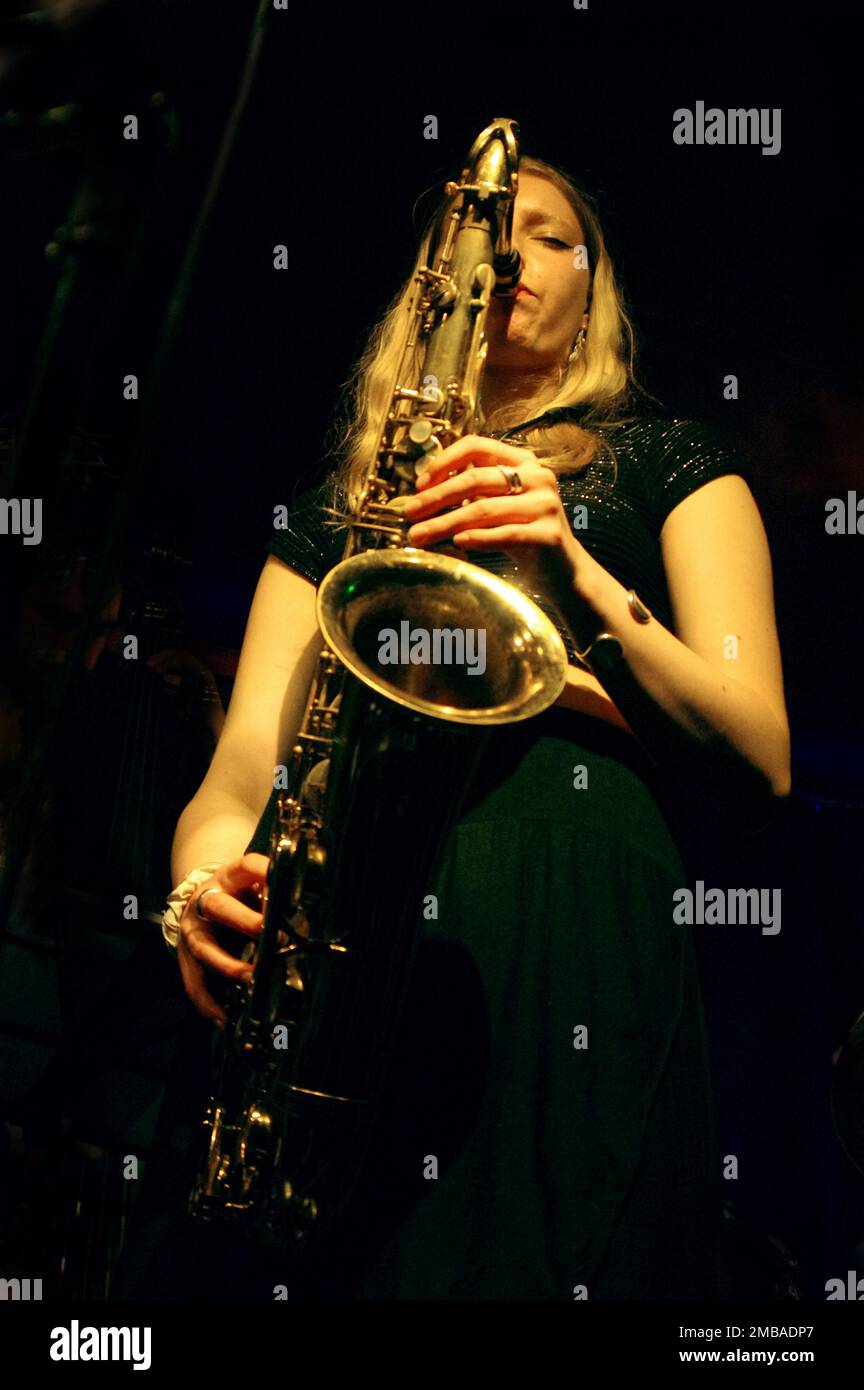 Emma Rawicz, Emma Rawicz Quintet, Verdict Jazz Club, Brighton, East ...