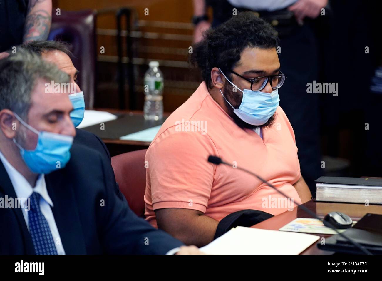 FILE — Richard Rojas, right, appears in court for the start of his ...