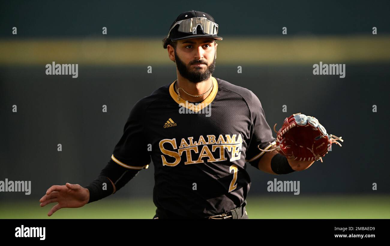 Alabama State's Ian Matos plays against Tennessee during an NCAA ...