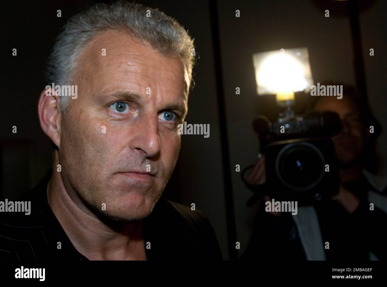 FILE - Dutch crime reporter Peter R. de Vries arrives for a live TV ...